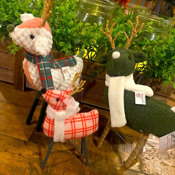Target | Holiday | Plush Reindeer Family | Poshmark